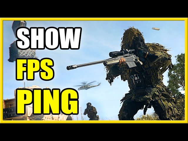 Warzone 2: How to check FPS on PC?