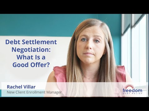Debt Settlement Negotiation - How To Settle Credit Card Debt | Freedom Debt Relief