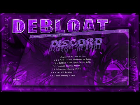 🚀 DISCORD DEBLOAT | REDUZA o uso de RAM & CPU!! ⚡
