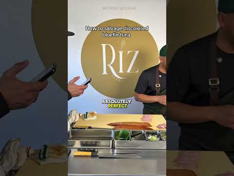 How to salvage discolored bluefin tuna