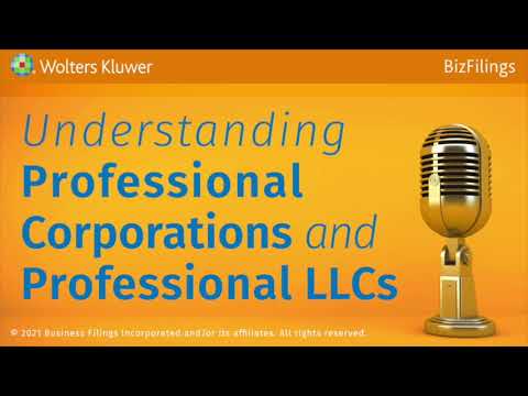 Understanding Professional Corporations and LLCs