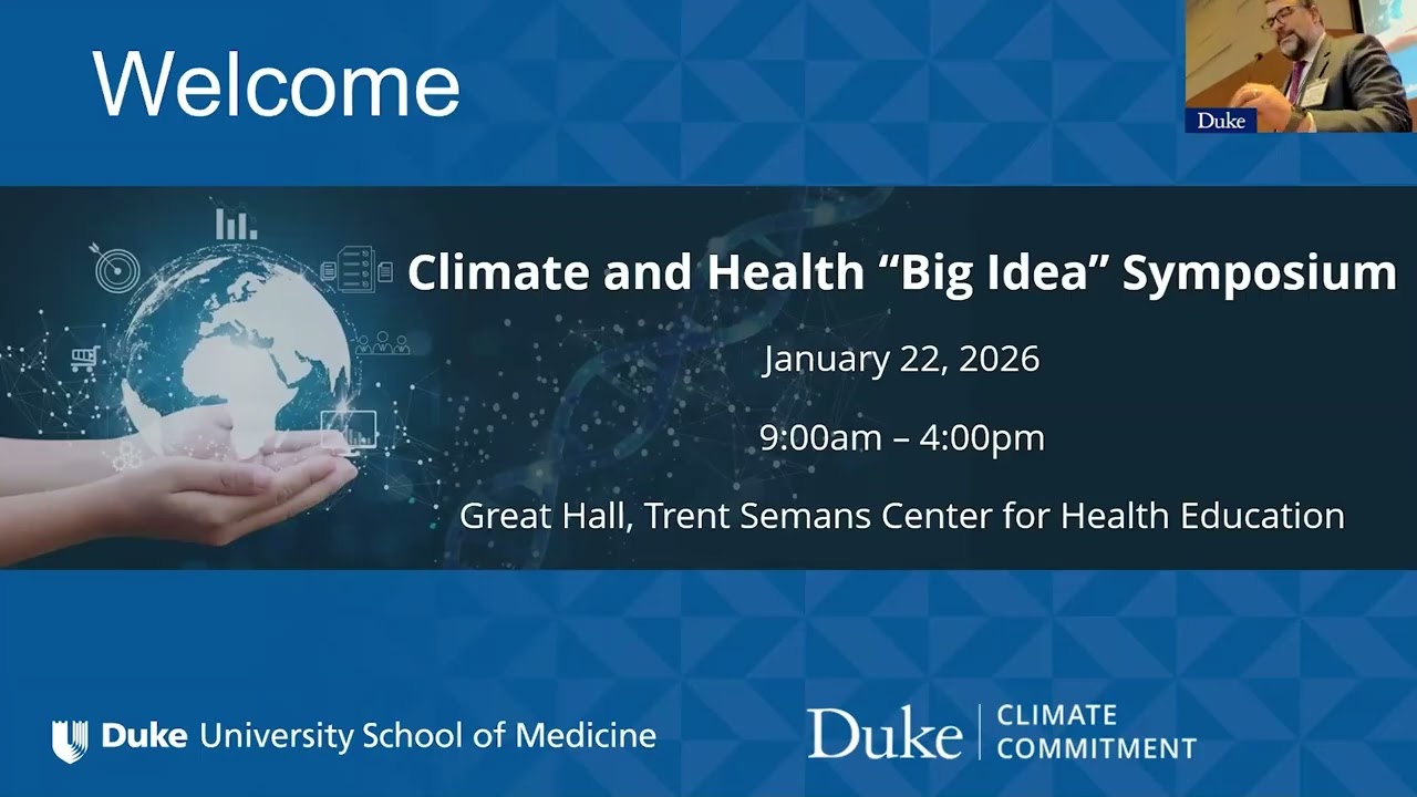 Climate and Health Symposium 2026 | Full Event Recording