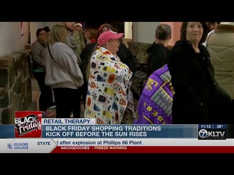 East Texans line up early for Black Friday shopping