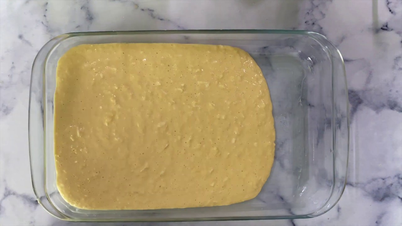 How To Make Corn Cake, Made From Natural Corn