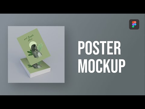 Poster Mockup || Figma Tutorial