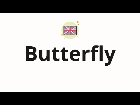 How to pronounce Butterfly