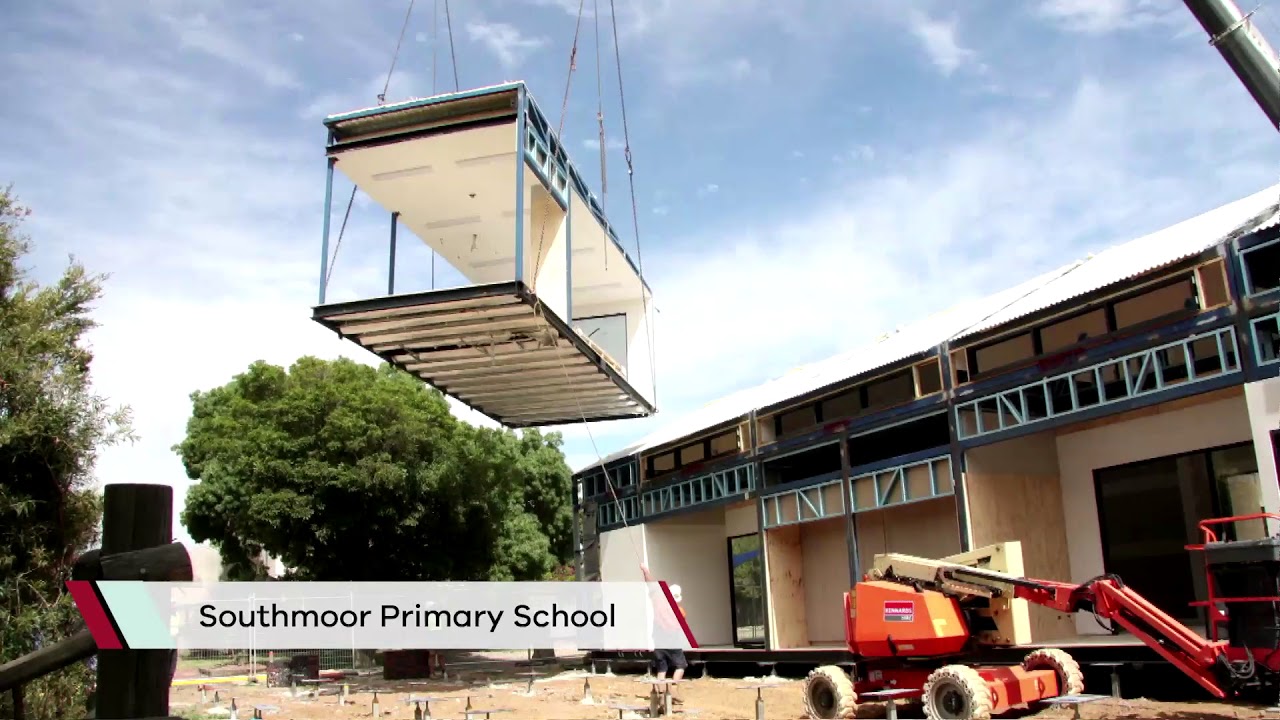 Southmoor Primary School gets new modular building