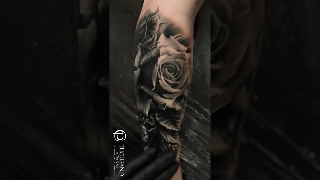 Black and Grey Realism Coverup Tattoo by Chris Powell @ Thousand Oaks Tattoos #tattoo #ohio #tattoos