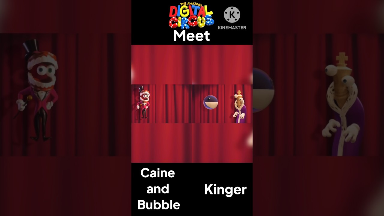 The Amazing Digital Circus  Meet Bubble and Kinger #shorts