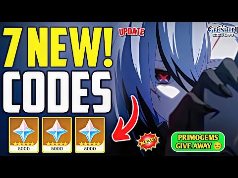⚠️Give Away💥Primogems⚠️GENSHIN IMPACT REDEEM CODES 2024 - GENSHIN IMPACT CODES 2024