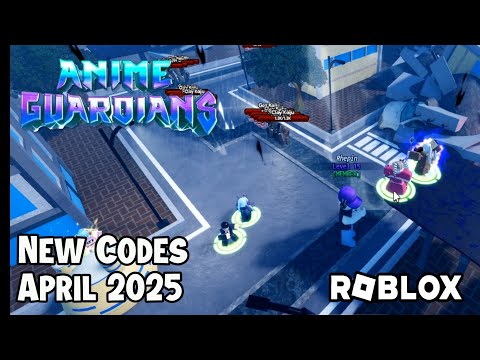 Roblox Anime Guardians New Codes April 2025