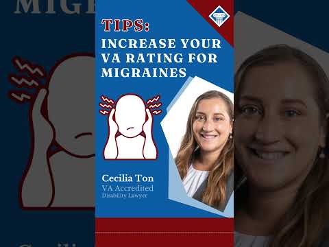 TIPS: Increase your VA rating for migraines