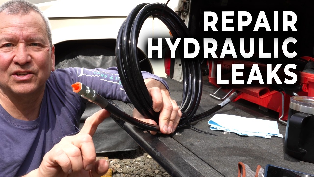 How to Replace Hydraulic Hose on RV with HWH Leveling System