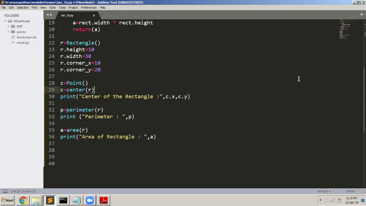 Python Application Programming - Module 4 VTU Question Paper Solving