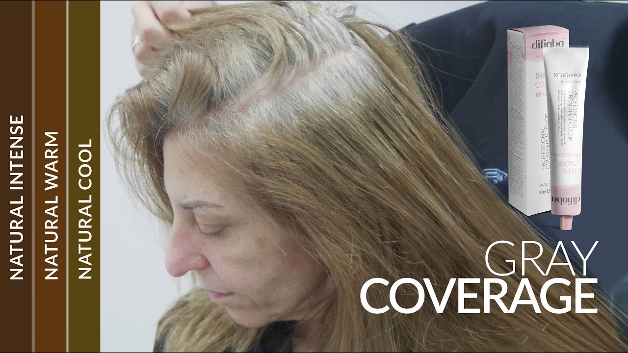 Difiaba 3ni Grey Hair Coverage / Opaque Finish