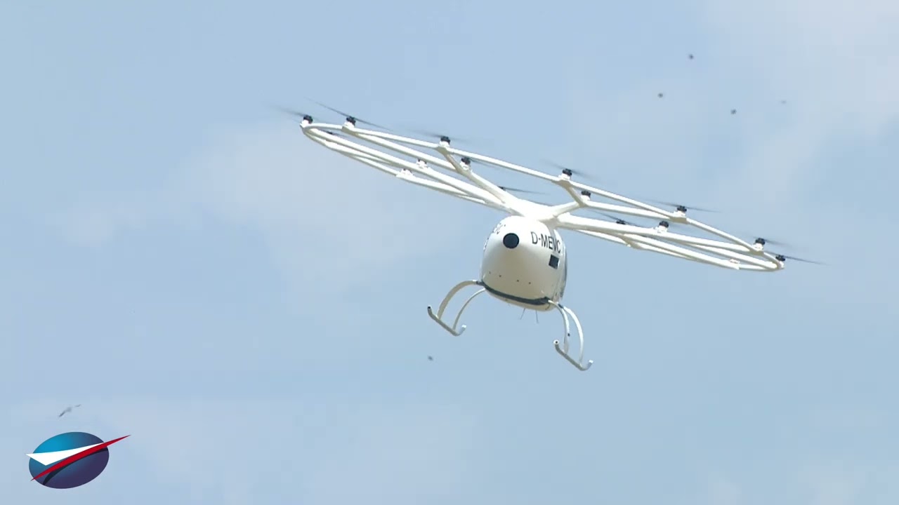 🚁 Vol du VOLOCOPTER 2X | Salon du Bourget 2023 | 23 06 2023