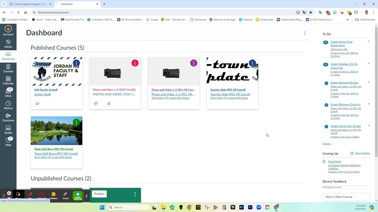Canvas Modules Prereqs and Requirements