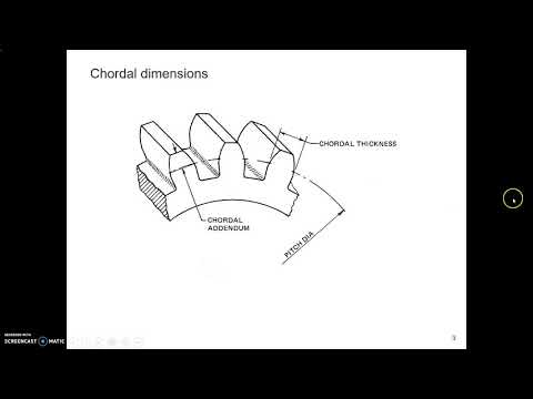 ME03b spur gears terminology formulas