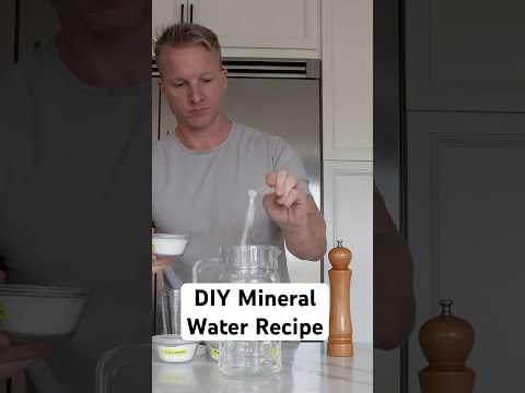 Mineral Water Recipe: Homemade DIY