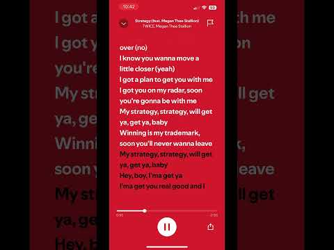 Strategy lyrics - TWICE (ft Megan Thee Stallion) #song