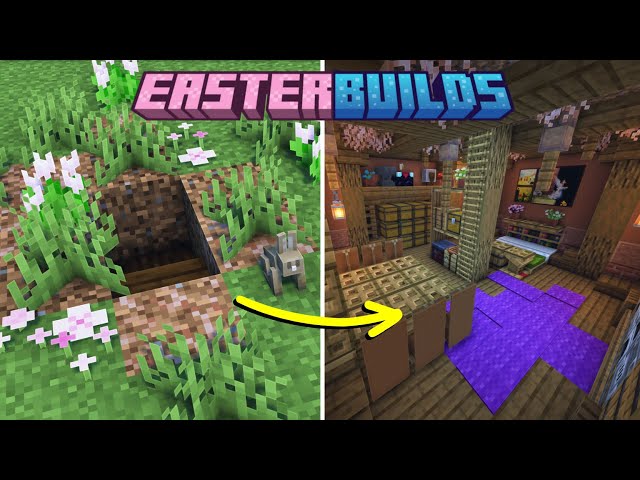 10 Easter Builds for Minecraft 1.20! Minecraft Map