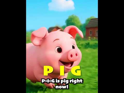 Spell Farm Animals! ππ Fun Spelling Song for Kids