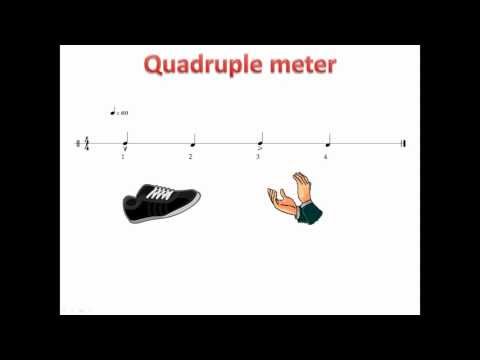 Clapping and tapping - Simple quadruple meter