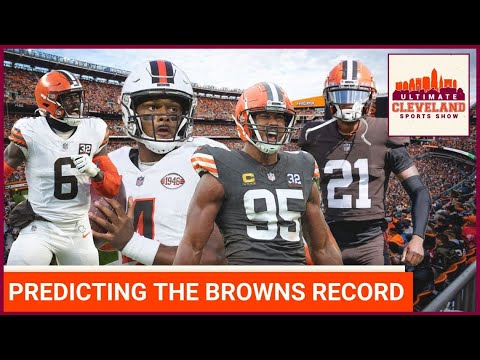 PREDICTING the Cleveland Browns record after learning their 2024 schedule