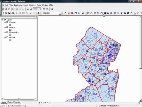 ArcGIS Tutorials – GIS Use in Public Health & Healthcare