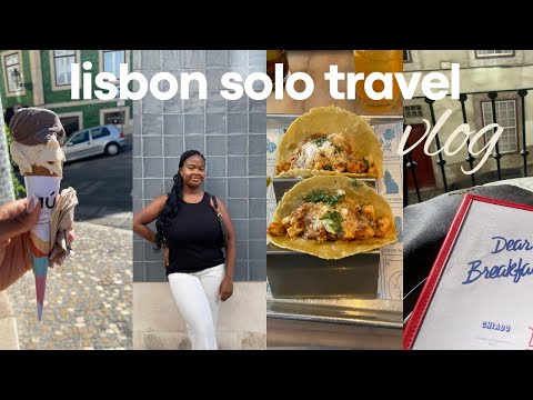 LISBON PORTUGAL Solo Travel Vlog! The Best Food, Things to Do, Where I stayed| Lisboa Pessoa Hotel
