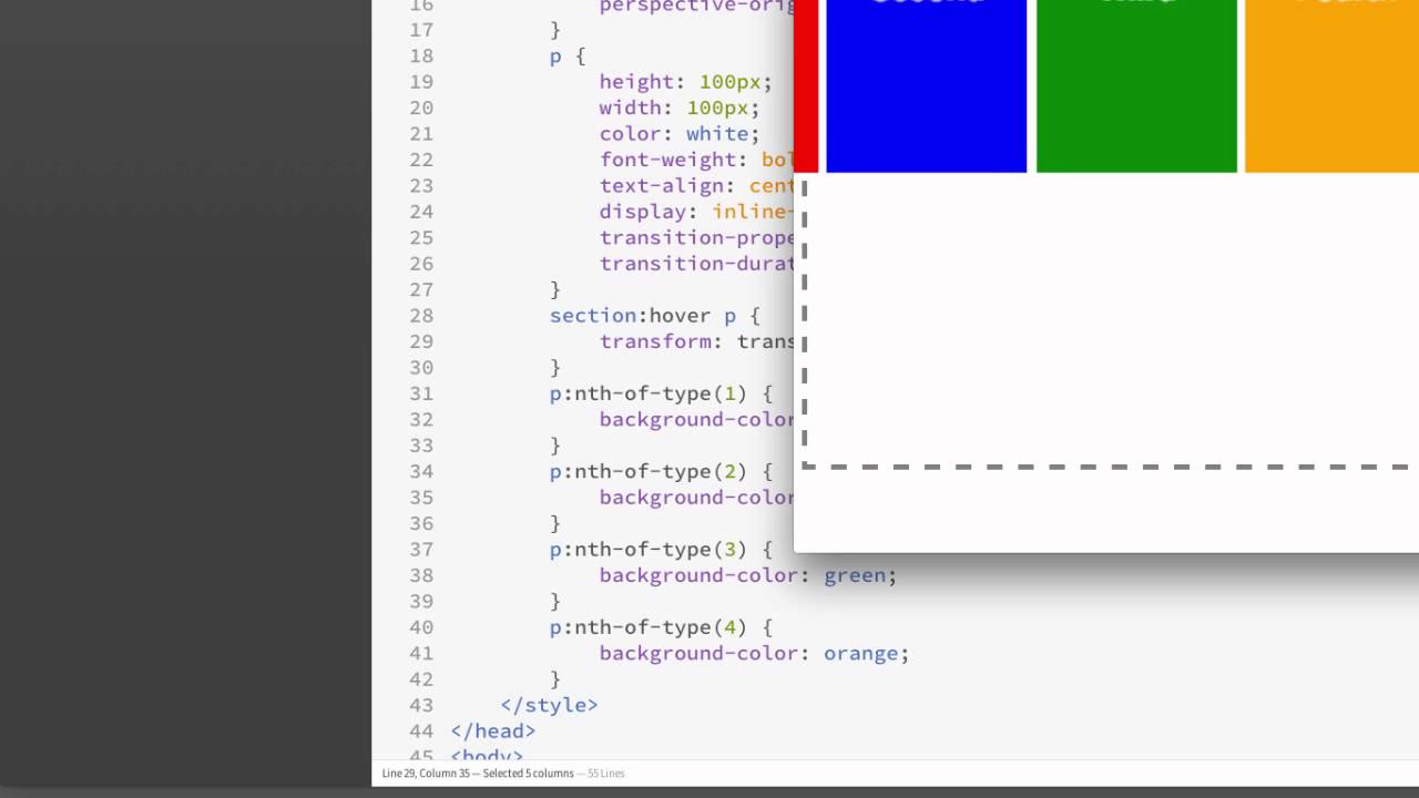 COMP2105 Module 3 - 3D CSS Transforms