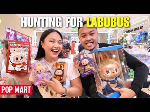 POP MART Shopping Vlog + LABUBU Haul and Unboxing