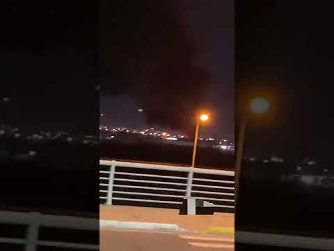 Rockets landing near Erbil Airport where U.S. troops are stationed