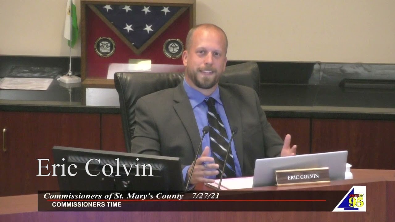 Commissioners Time 7/27/21 - Colvin