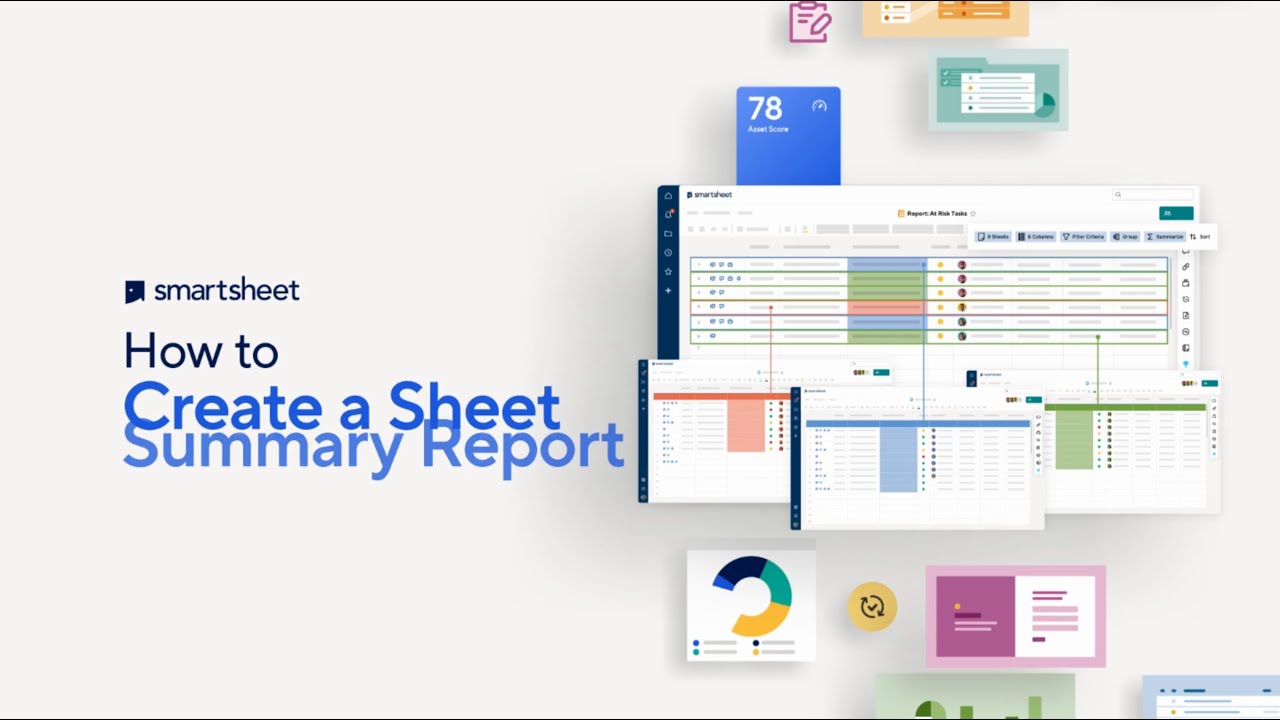 How to create a Sheet Summary Report