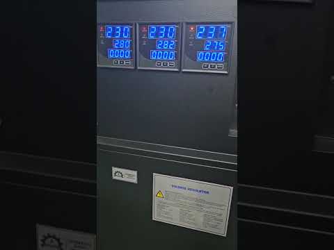 SR-GER 20kVA Servo Stabilizer For Finland Project //2