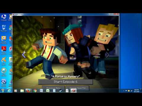 This Minecraft Story Mode is free for pc!(Episode 1-8)