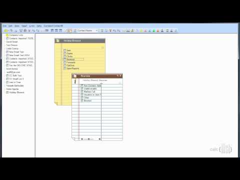 Constant Contact Lists How To Video - calc{list}®