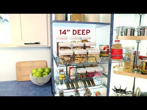 5WCOR Pantry System Container Organizer | Overview
