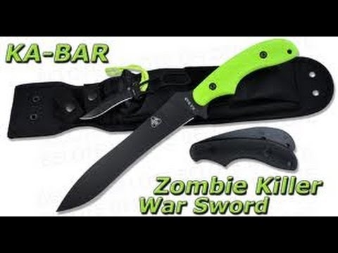 ZK War Sword Zombie Killer by Ka Bar Review