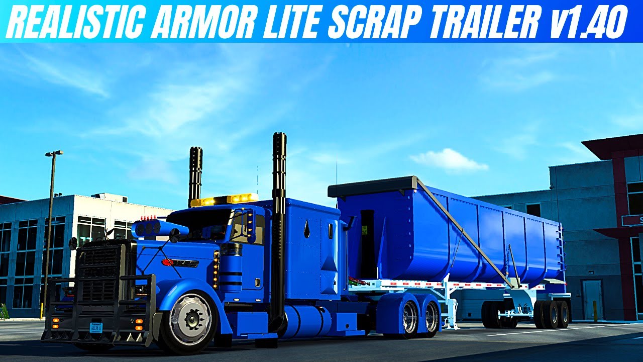 American Truck Simulator The Armor Lite Elliptical Scrap Ownable v1.40 ...