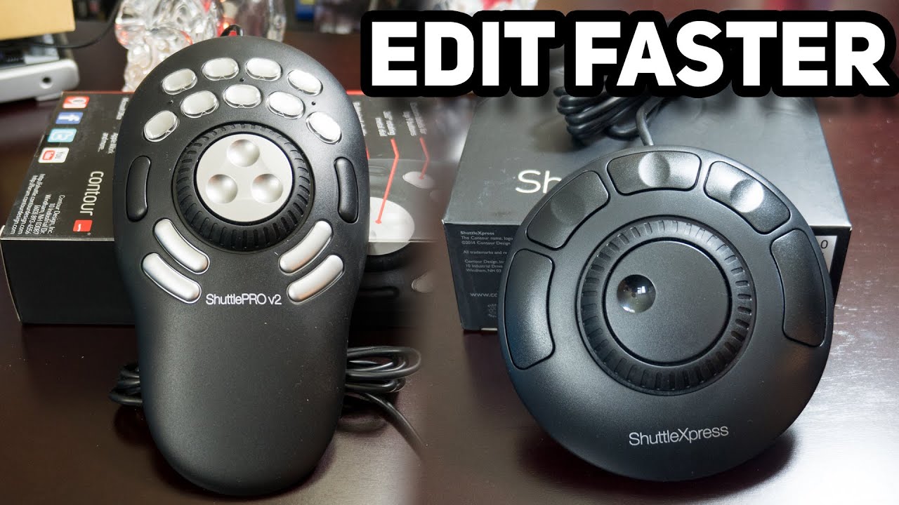 EDIT FASTER & BETTER // Contour Design ShuttlePro V2 Review & ShuttleXpress Review