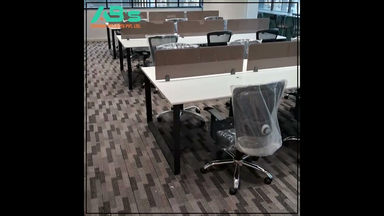 Modular Office Furniture & Interior Design Project Completed @ Baner - Pune