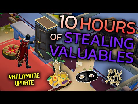 Stealing Valuables For 10 Hours (Varlamore Thieving)