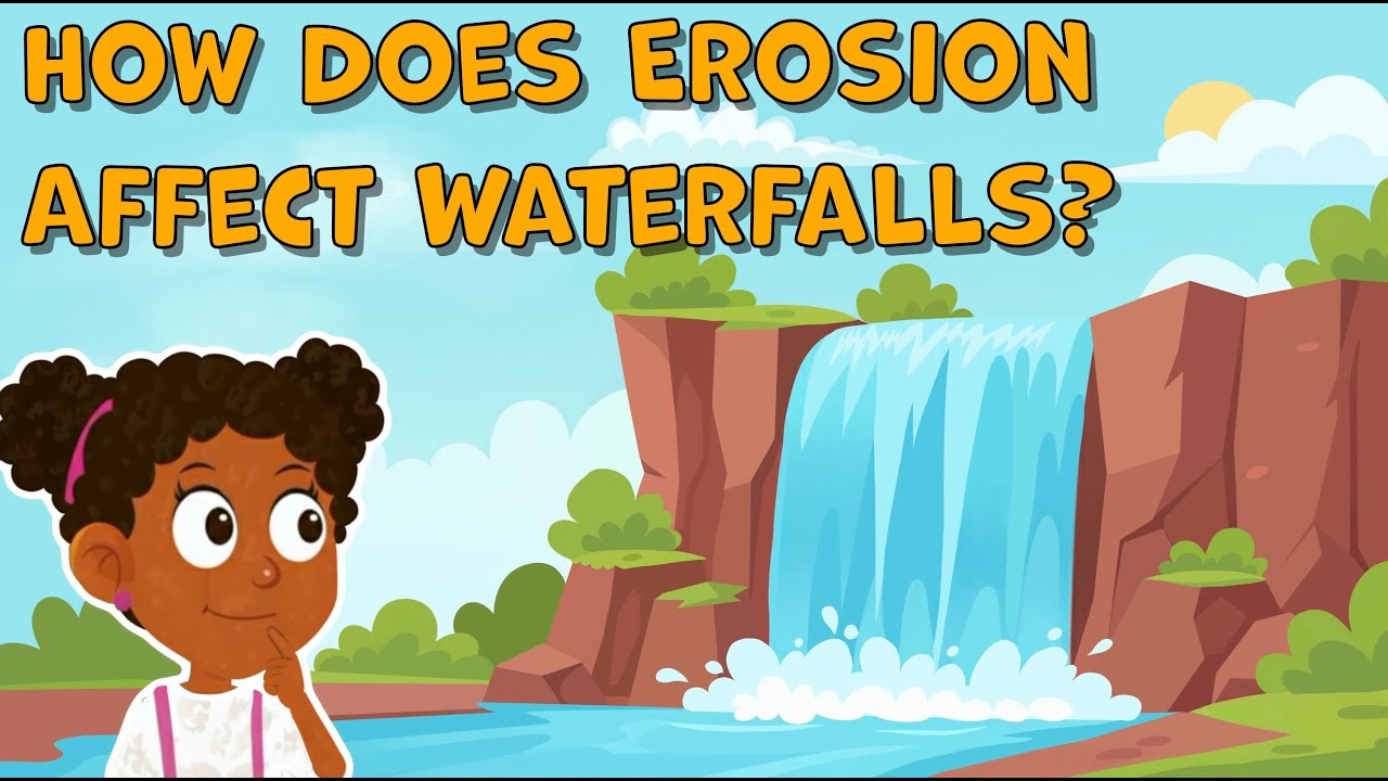 I Wonder How Does Erosion Affect Waterfalls | Erosion Facts for Kids | Fun Facts about Waterfalls
