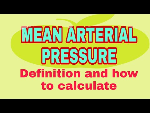 #MEAN #ARTERIAL #PRESSURE #MAP #DEFINITION, #FARMULA AND HOW TO #CALCULATE MAP