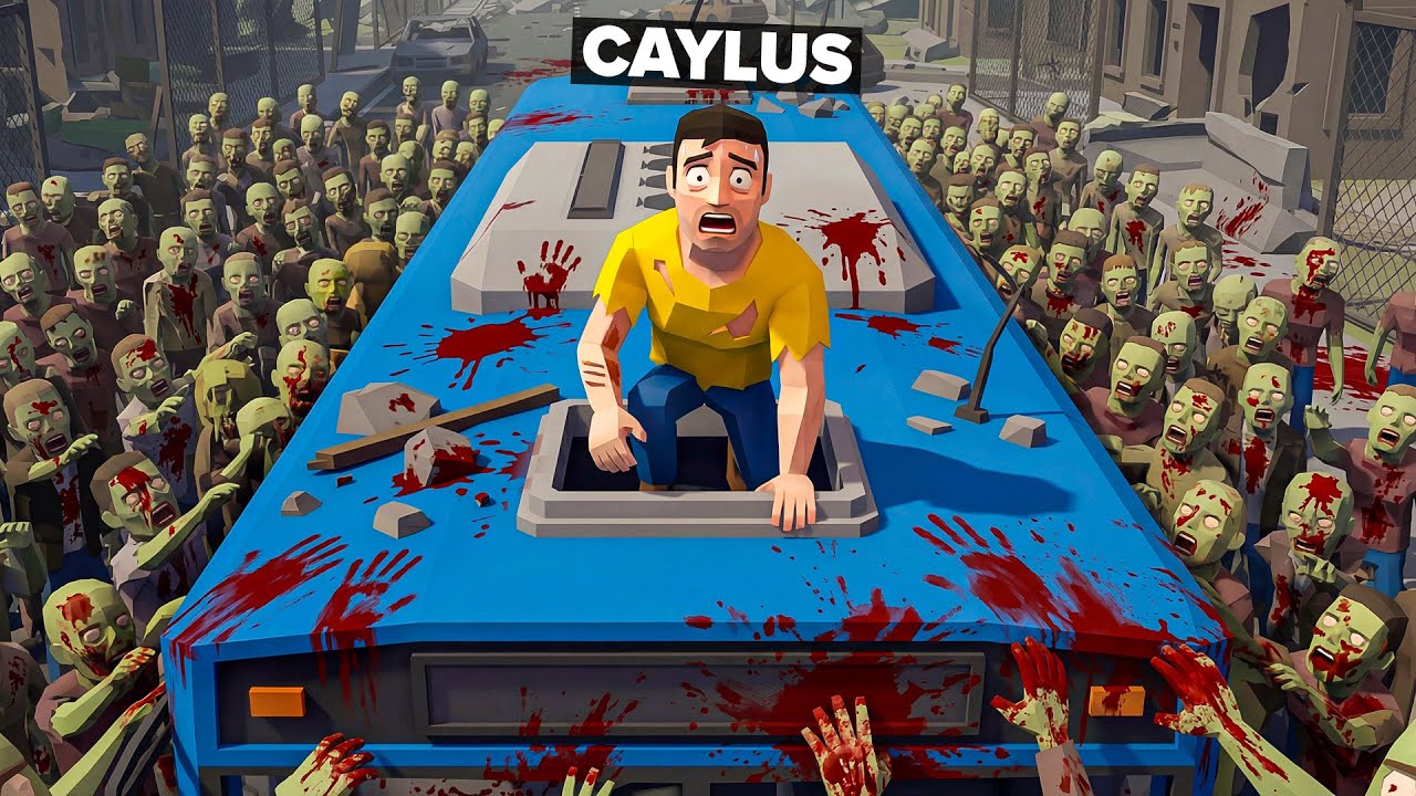 Can I SURVIVE Zombie Apocalypse in Realistic Game!