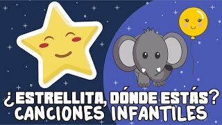 Estrellita dónde estás? | Canciones Infantiles | Twinkle Twinkle Little ...