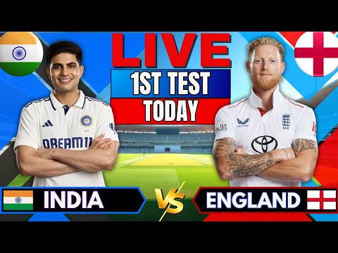 🔴 India vs England 1st Test, Day 3 Match Live | IND vs ENG 1st Test Today match live Commentary