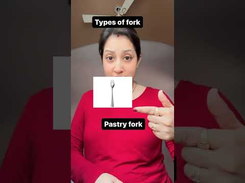 Types of fork #englishspeaking #learningenglish #learnvocabulary #englishlanguage #viral
